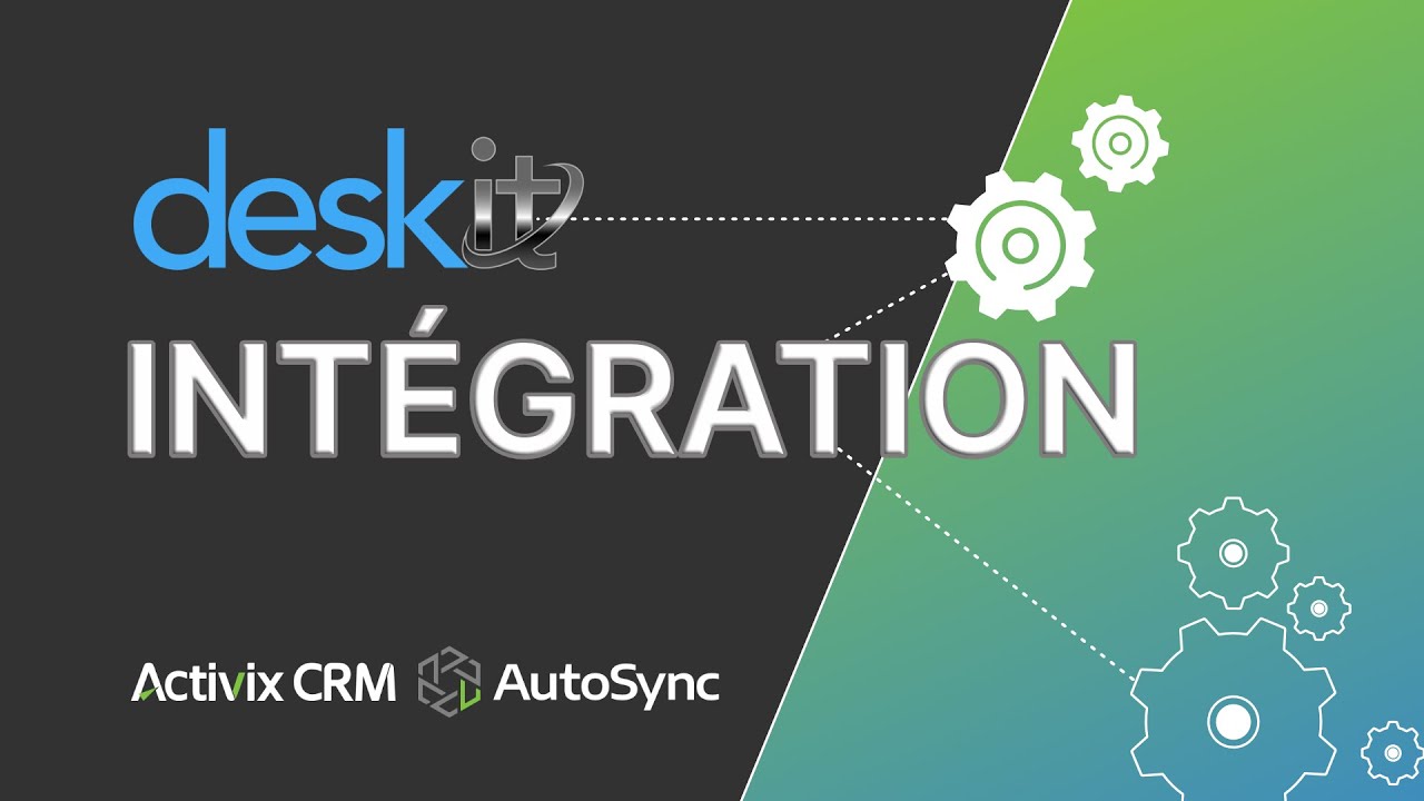 Activix CRM et Deskit | Intégrations - YouTube
