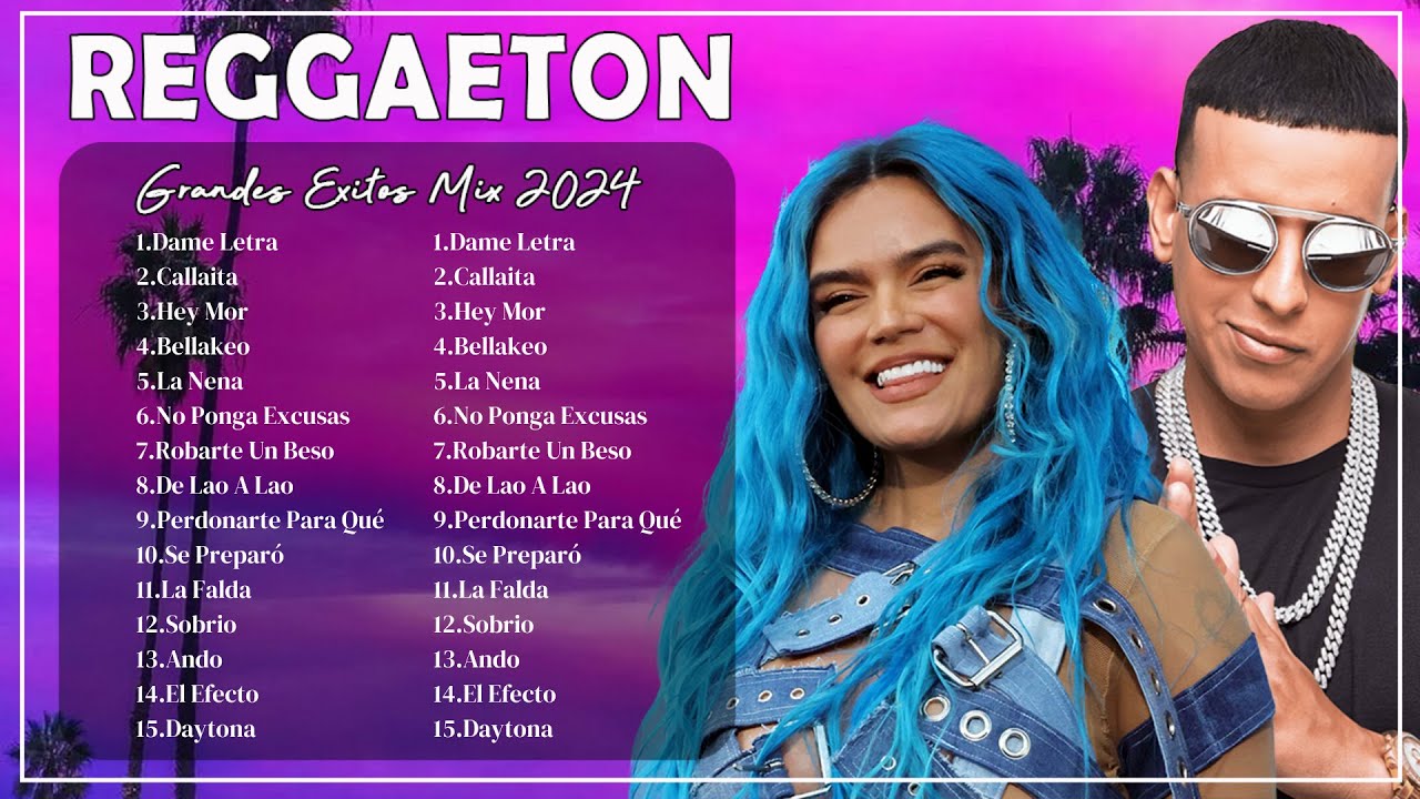 BEST REGGAETON MUSICA MIX 2024 🎸 MIX VERANOS 2024 🎸 - YouTube