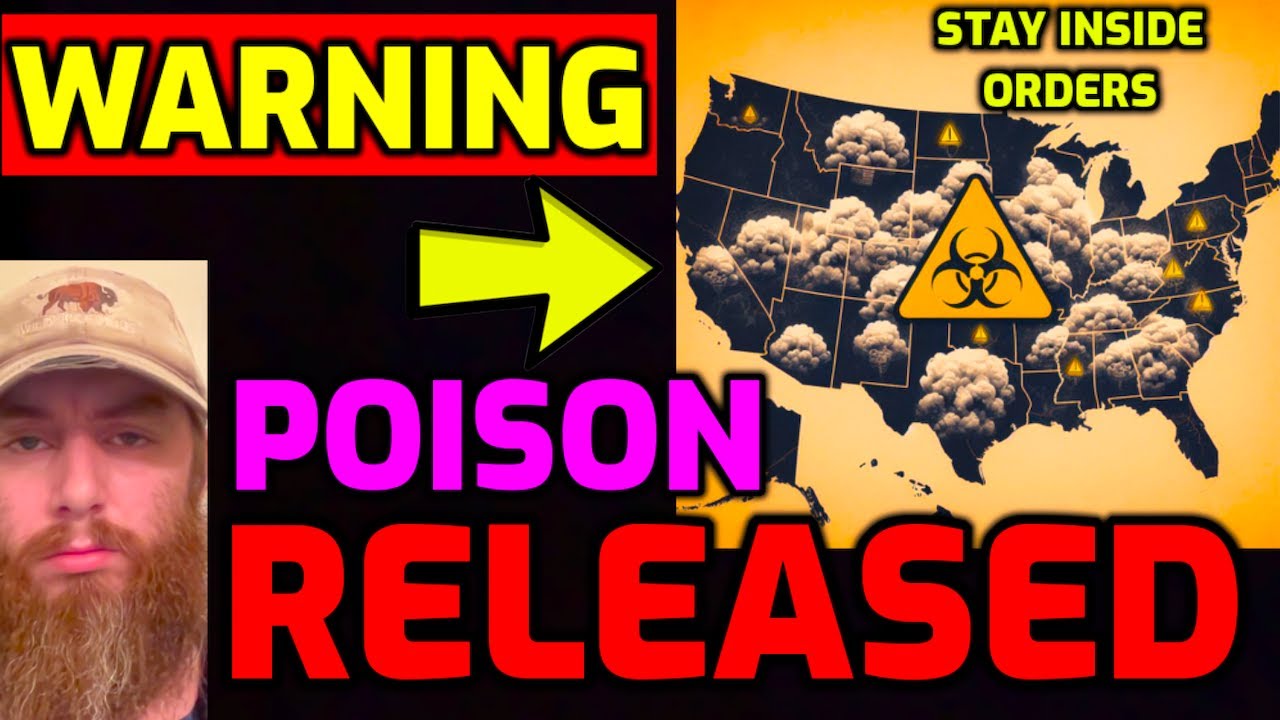 EMERGENCY!! ⚠️ POISON RELEASED INTO AIR - STAY INSIDE ORDERS - OVER 40 ...