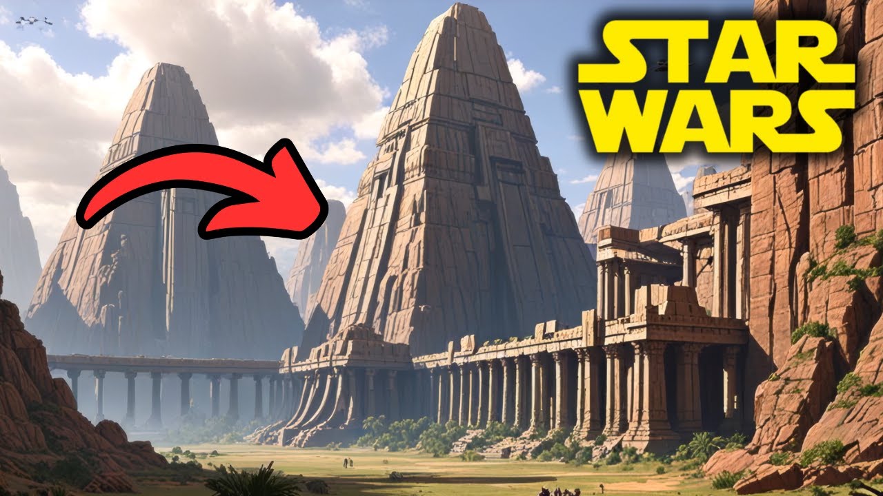 ASÍ se hizo el primer TEMPLO JEDI | Cuentos de Star Wars - YouTube