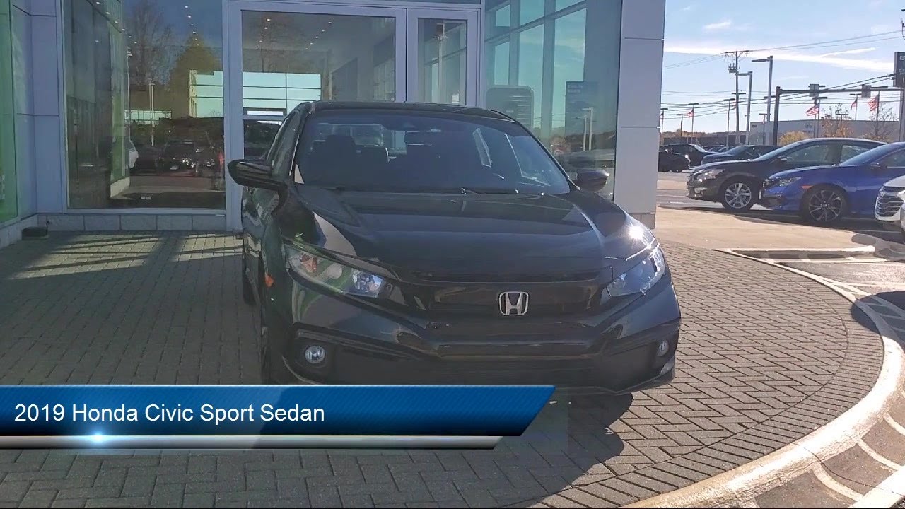 2019 Honda Civic Sport Sedan Akron Canton Wadsworth Cuyahoga Falls ...