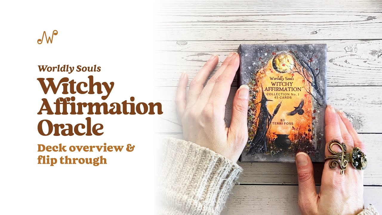 Witchy Affirmation Oracle Deck Flip Through : Music Only - YouTube