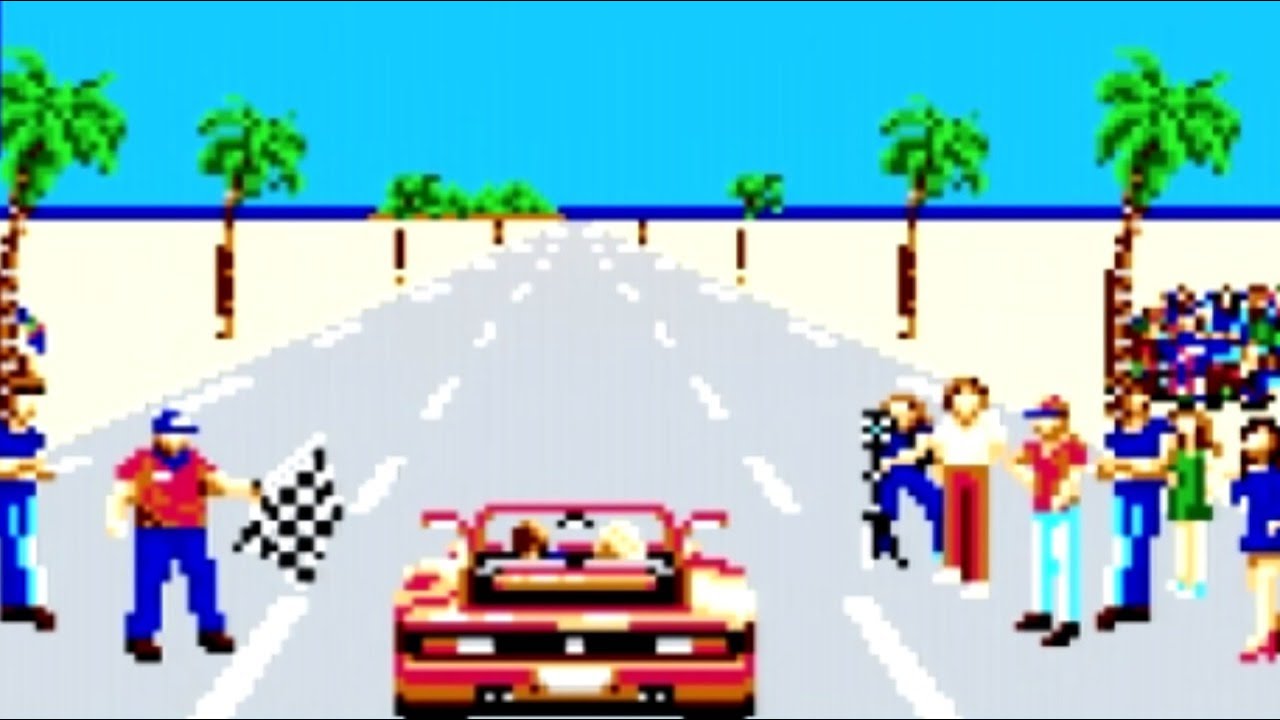 Out Run - Sega Master System - Real Hardware - YouTube