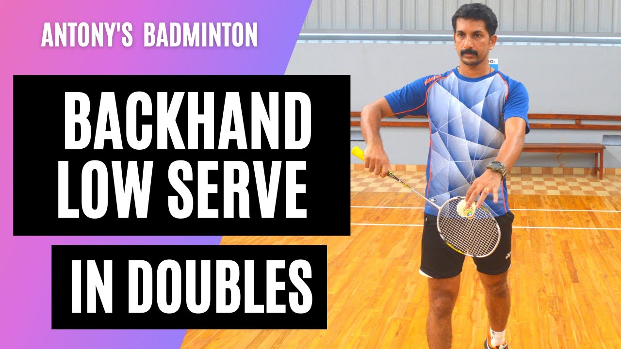 Perfect Backhand Low Serve in Doubles - YouTube