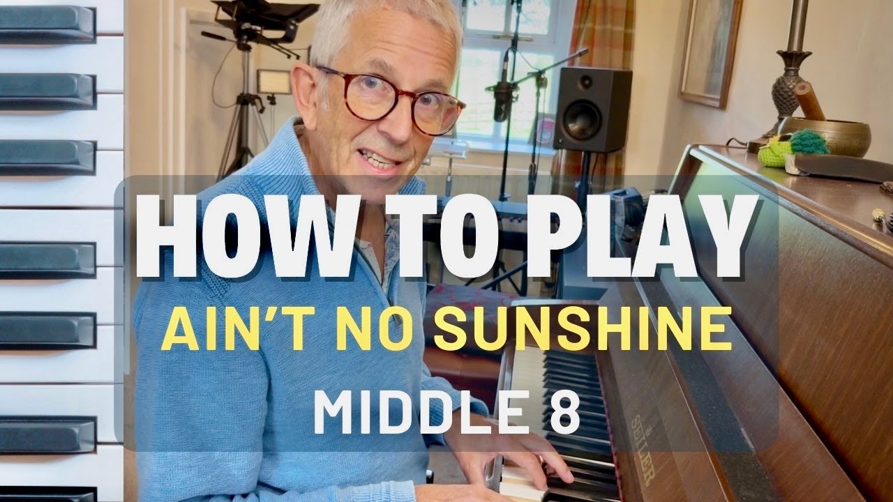 Piano Tutorial: Ain’t No Sunshine (The Famous “I Know” Section) 🎹😊 - YouTube