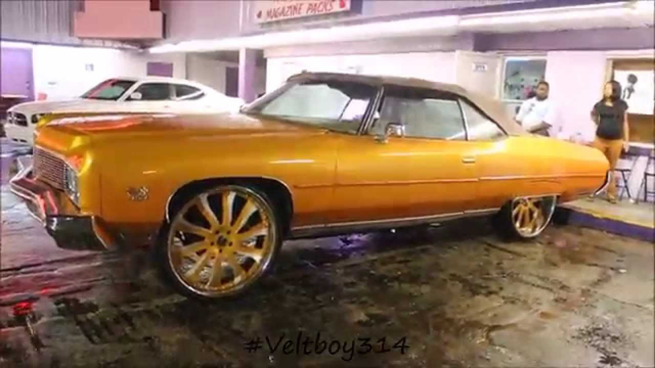 Veltboy314 - Candy Orange '73 Vert Donk Tucking 26" Forgiato Wheels ...
