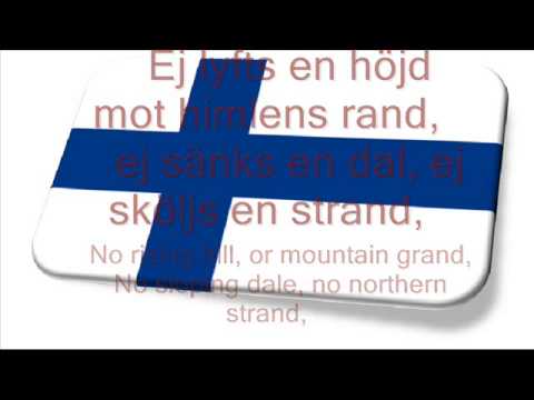 Finland National Anthem, Maamme - YouTube