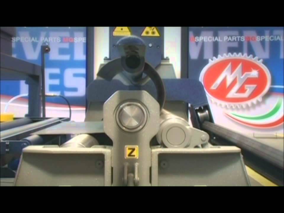 MG 4 Roll Plate Bending Machines - YouTube