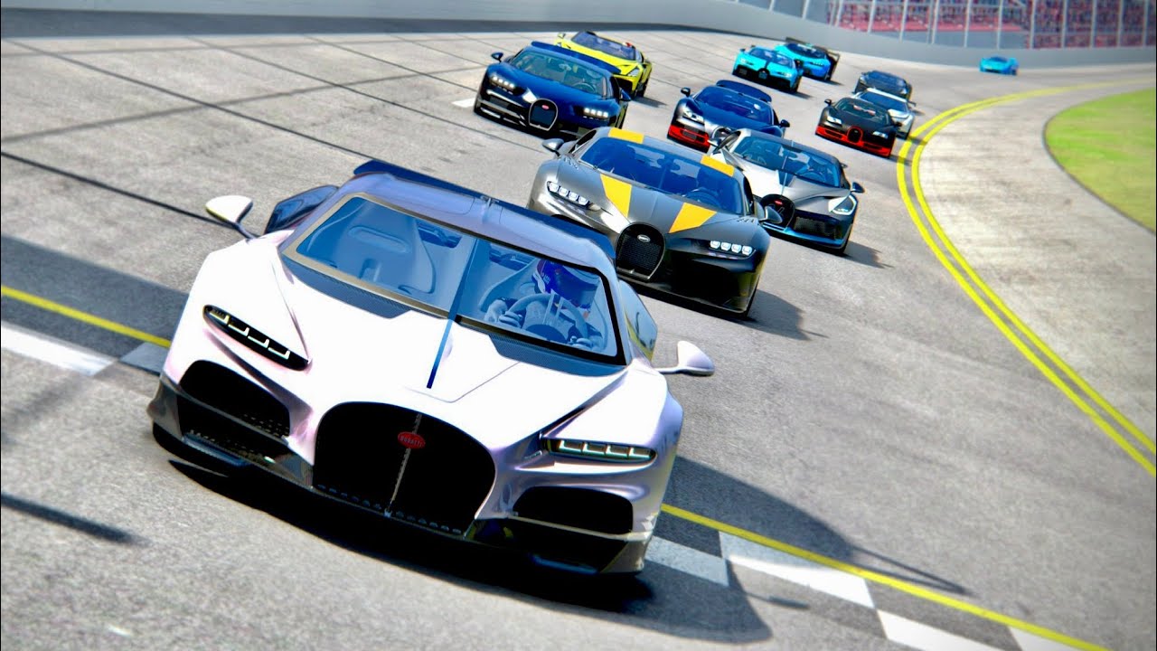 Bugatti Tourbillon vs All Bugatti Hypercars at Special Stage Route X ...