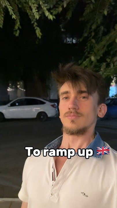 🇬🇧 To Ramp Up интересный фразовый глагол 😊 английский