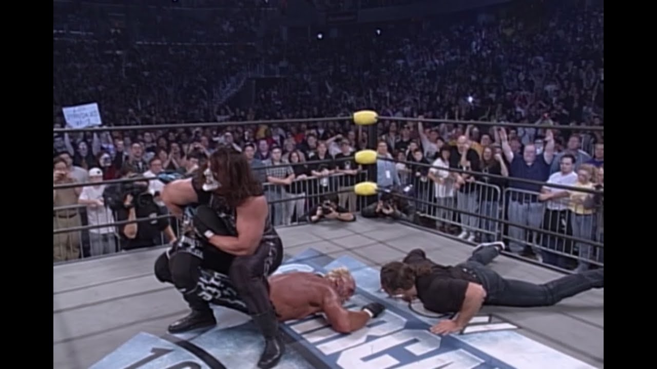 WCW World Heavyweight Champion Hollywood Hulk Hogan vs Sting -- WCW ...