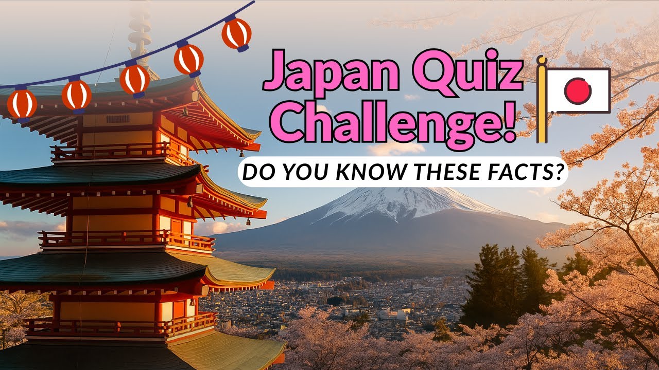 How Well Do You Know Japan? 🇯🇵 | Ultimate Japan Quiz Challenge - YouTube
