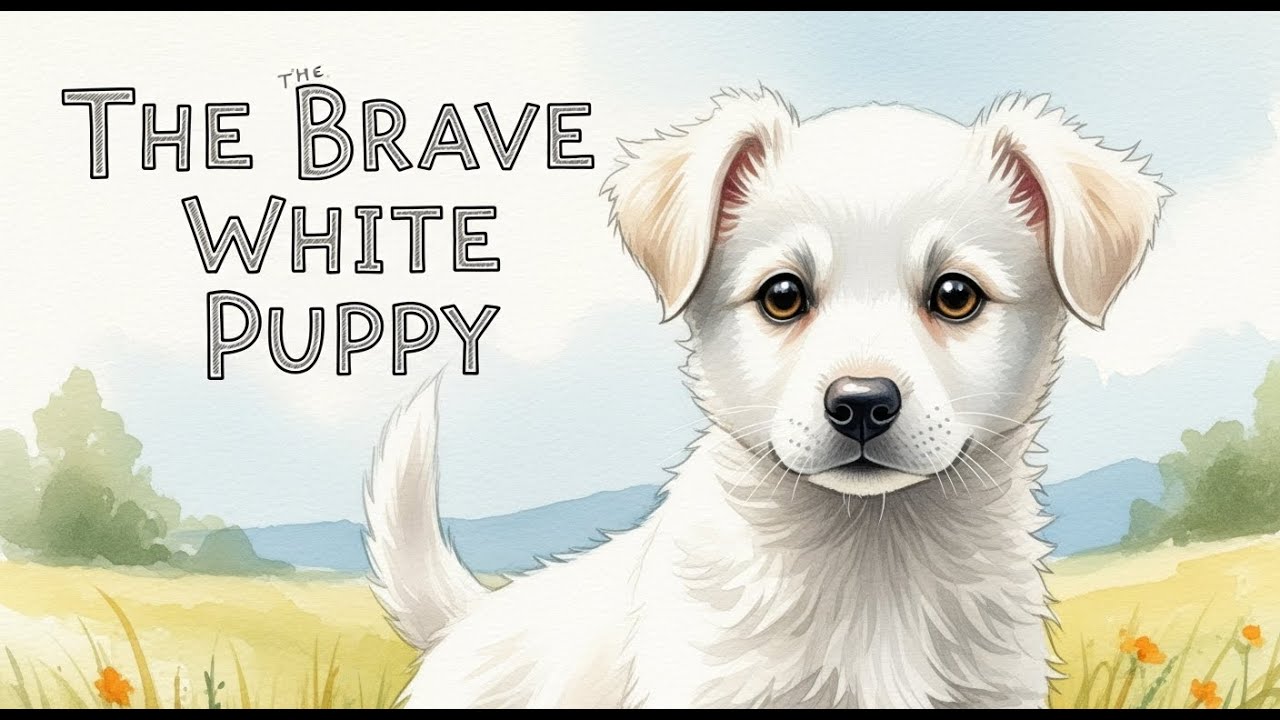 The Brave White Puppy - YouTube
