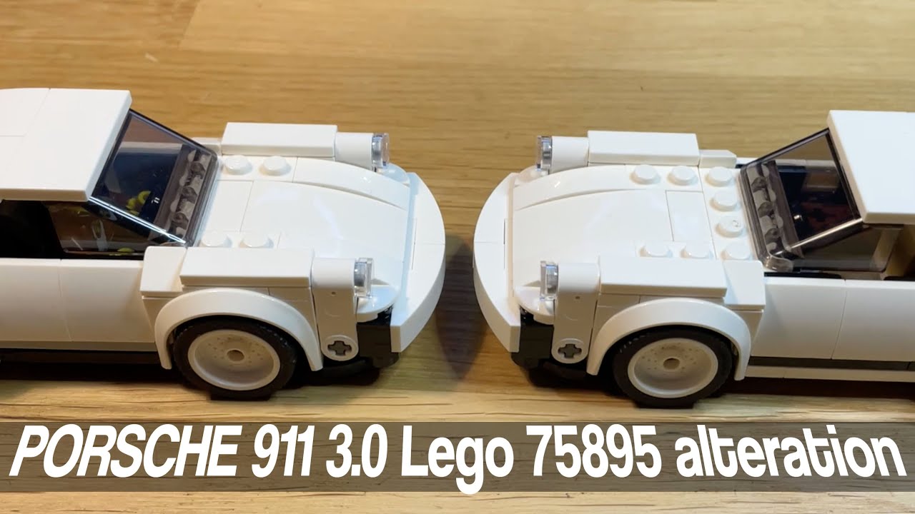 Lego Porsche Speed Champions 75895 moc short version - YouTube