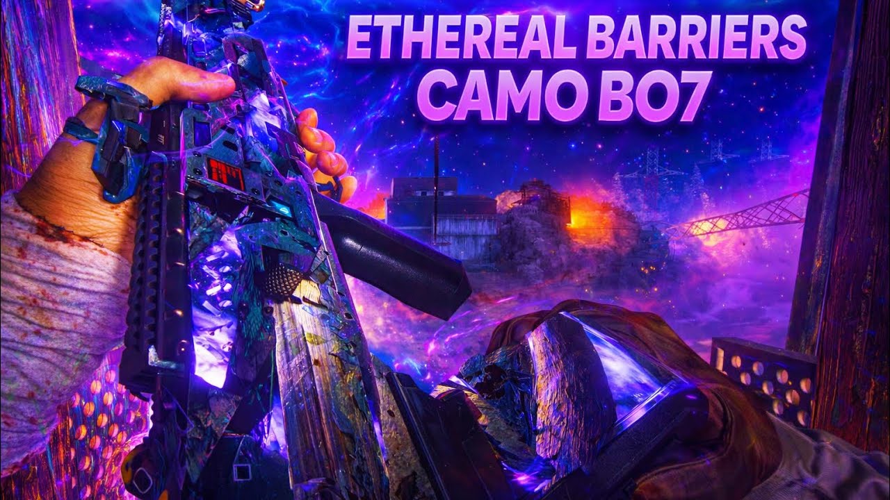 I UNLOCKED Ethereal Barriers Camo Bo7 Zombies! - YouTube