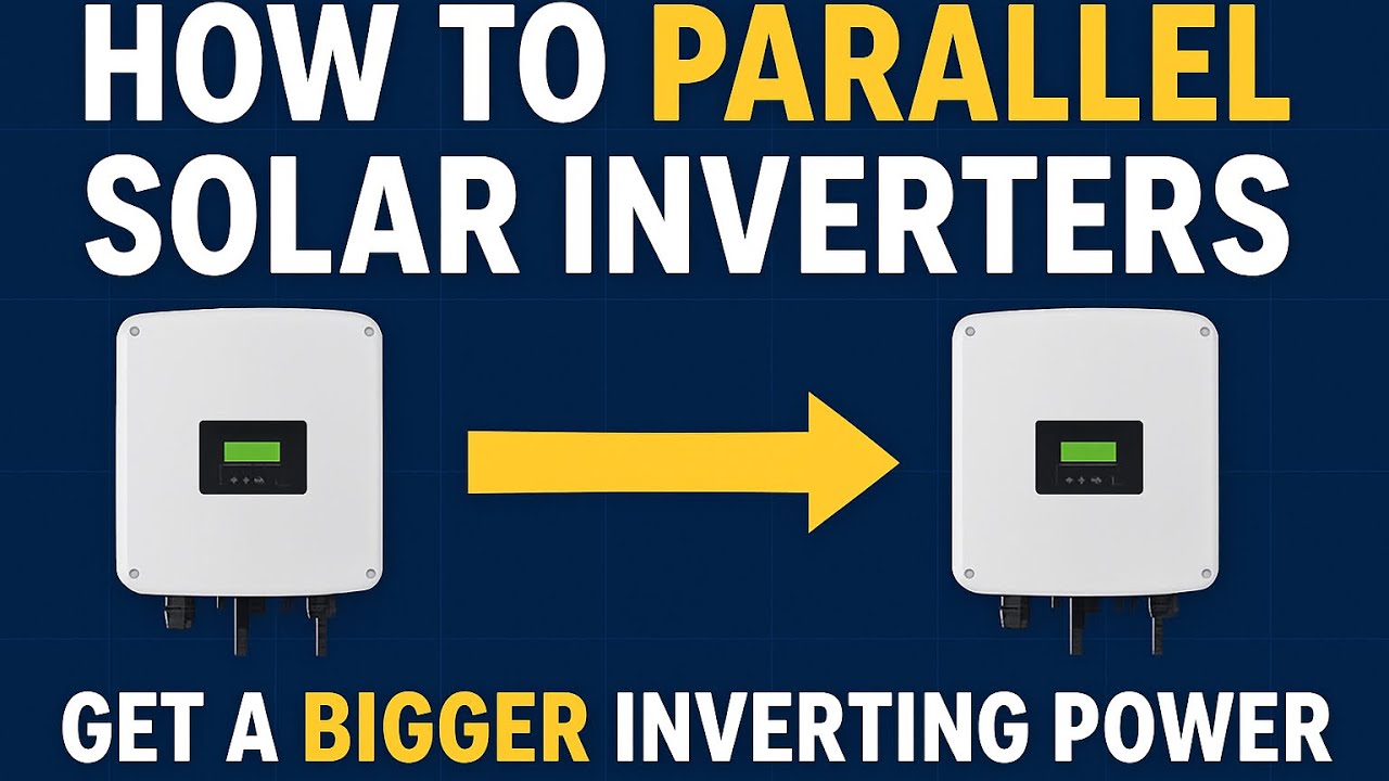 Parallel Your Inverters for MASSIVE Power!— parallel setup guide. - YouTube