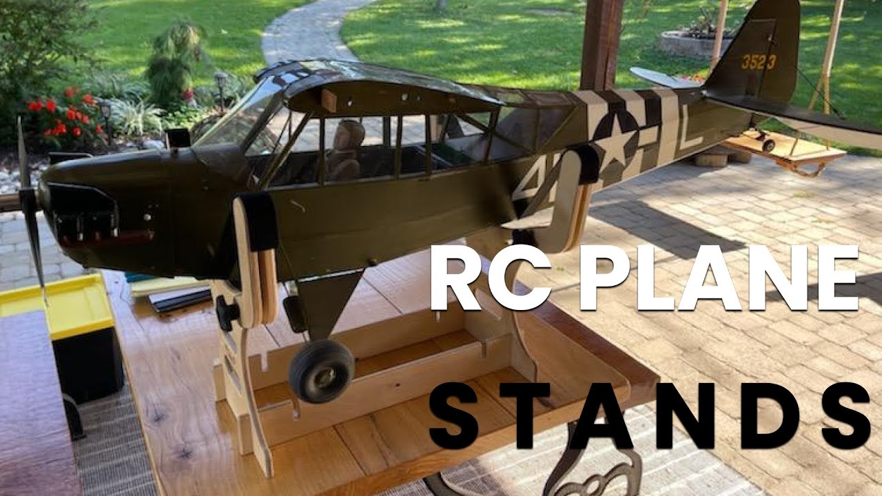 RC Plane Stands Benchtop Assembly, version rc airplanes & jets | rc ...