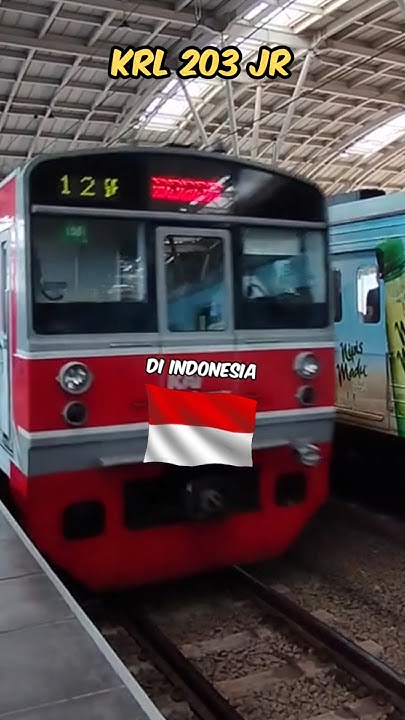 KRL 203 JR Jepang vs Indonesia #krlcommuterline #krlmania #commuterline - YouTube