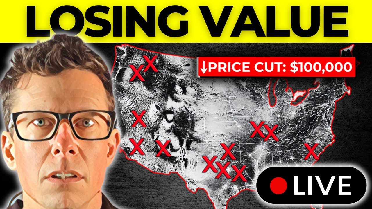Home Prices Collapsing in These Major Markets Right Now - YouTube