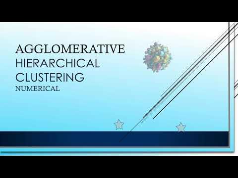 Introduction to Machine Learning (Part - 20) | Agglomerative ...