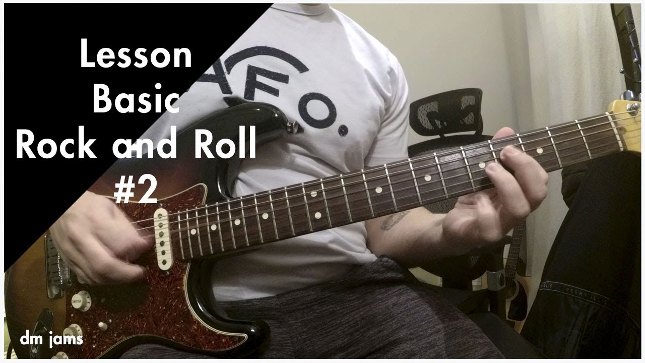 Basic Rock and Roll Lesson #2 - Beginner Level ( Tritone and Chord ...