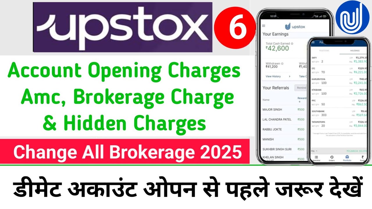 Upstox New Charges 2025 | Upstox App Review 2025 Hindi | Upstox Charges ...