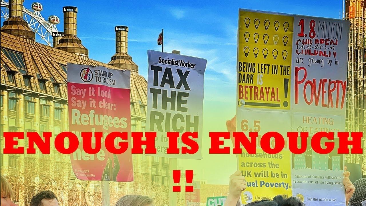 'Enough Is Enough' Campaign Launched in UK to Fight Cost of Living ...