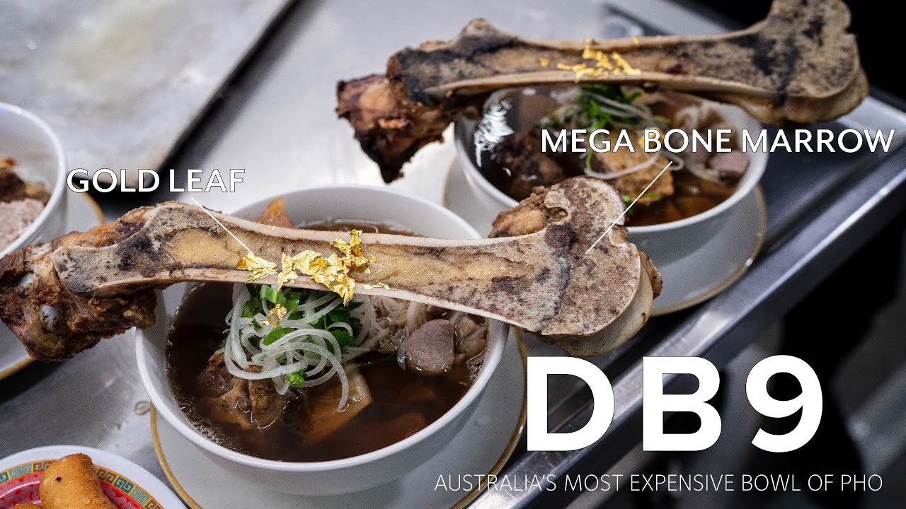 The most EXPENSIVE bowl of Pho in Australia - $120 Pho Dac Biet #9 x 2 ...