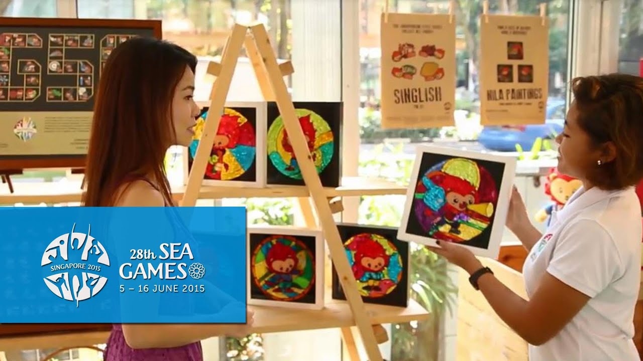 Virtual Tour of 28th SEA Games Merchandise Store - YouTube