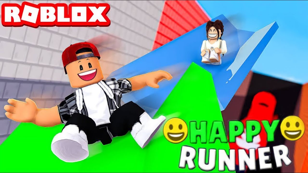 Roblox - ISSO SIM É DIVERSÃO ESSE JOGO É DE MAIS (Happy Runner) - YouTube