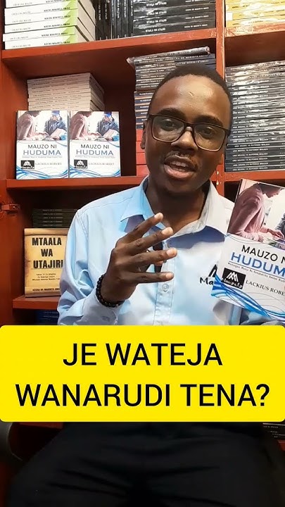 Kama Wateja Wananunua Mara Moja Na Hawaji Tena, Huna Biashara. - YouTube
