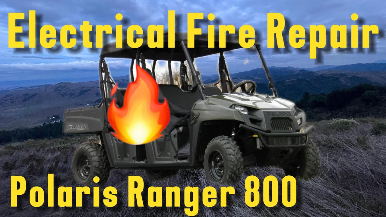 Fire Damage Repair Polaris Ranger 800 - Stator and Parasitic Draw Tests ...