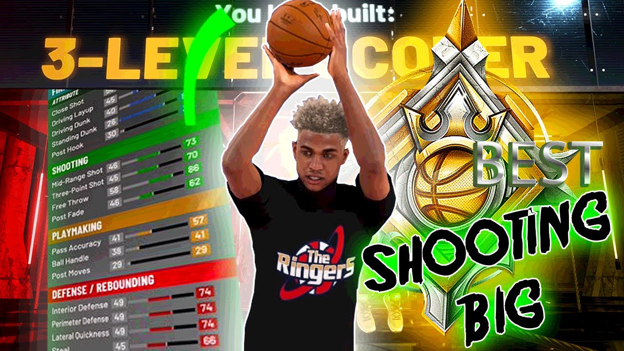 BEST COMP SHOOTING BIG MAN BUILD IS A DEMIGOD! FASTEST WAY TO HIT ...