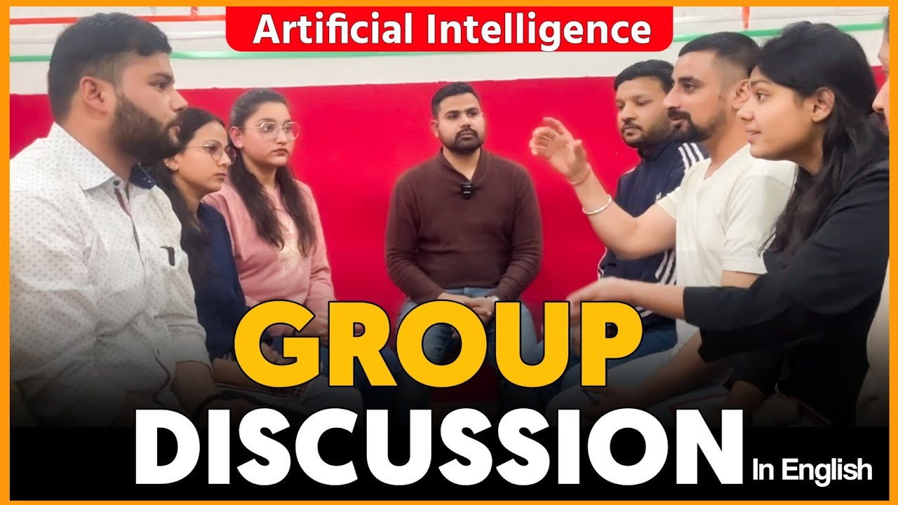 Group Discussion on Artificial Intelligence | Improve Spoken English ...