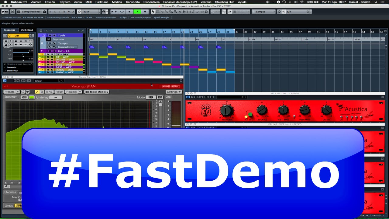 Acustica Audio - Red EQ (Freeware) - TEST - YouTube