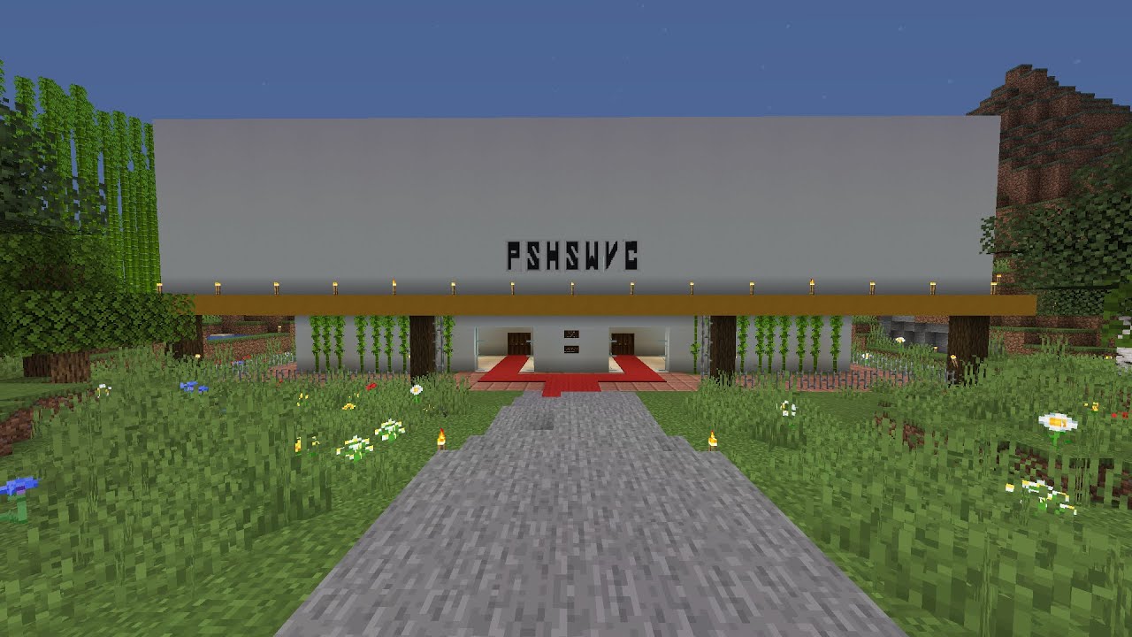 PSHS-WVC's New Auditorium in Minecraft! - YouTube