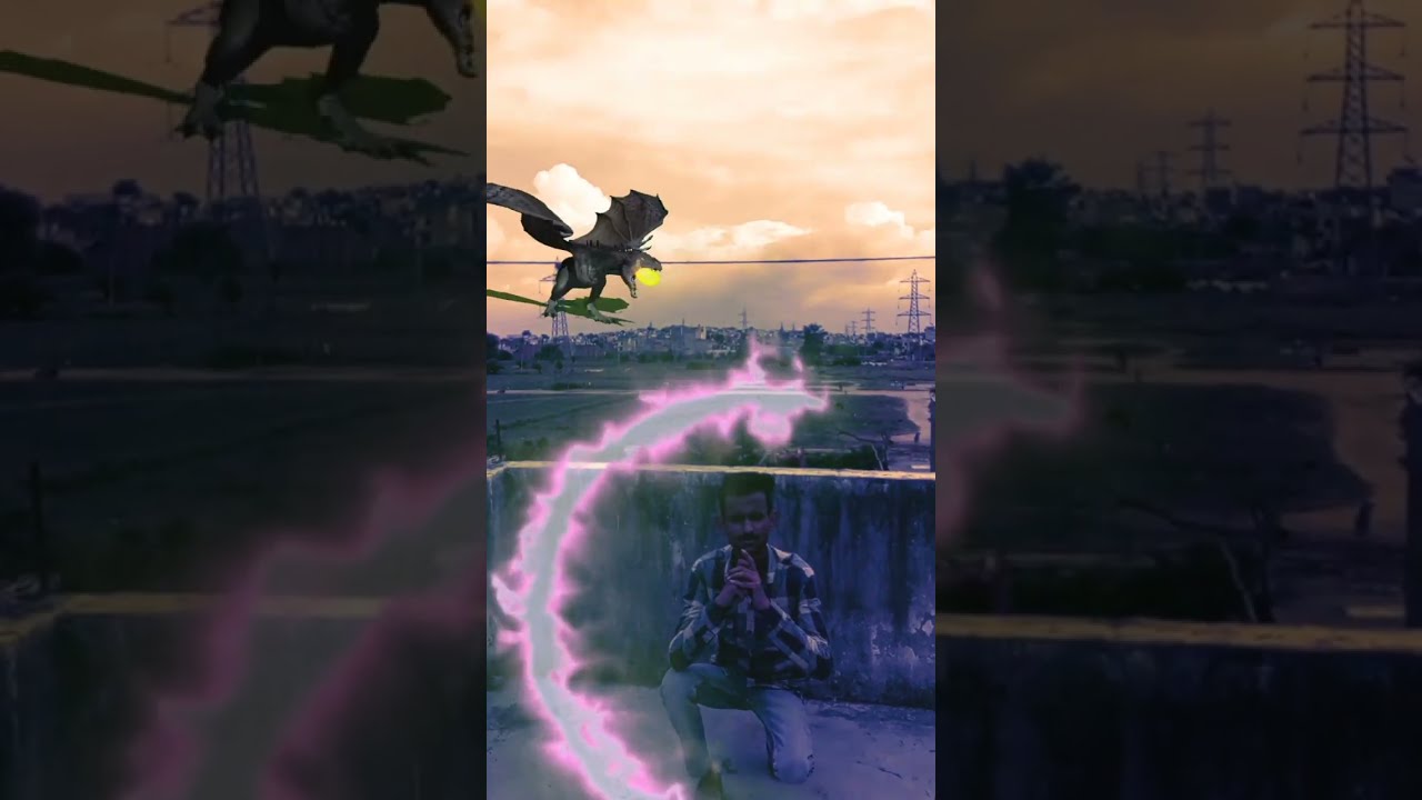 Dragon🐲 | Kinemaster vfx #shorts - YouTube