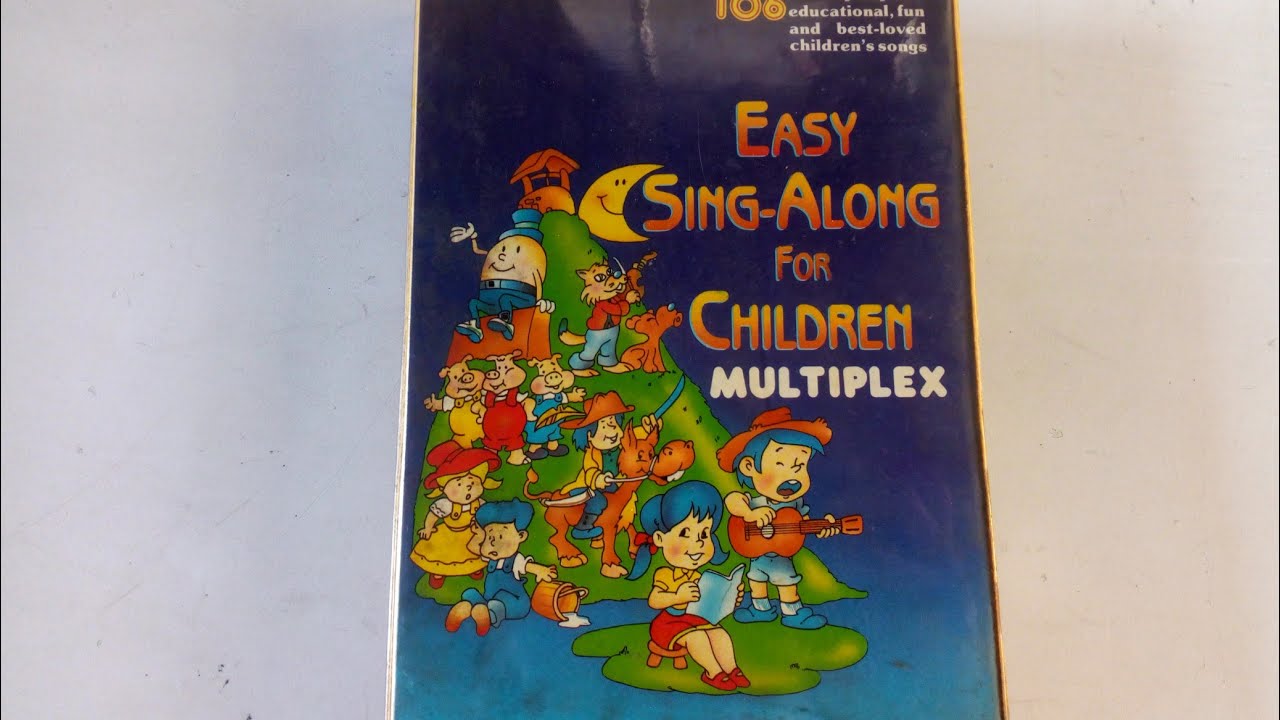 Vintage Multiplex Tape Nursery Rhymes & Children's Songs 1988 - YouTube