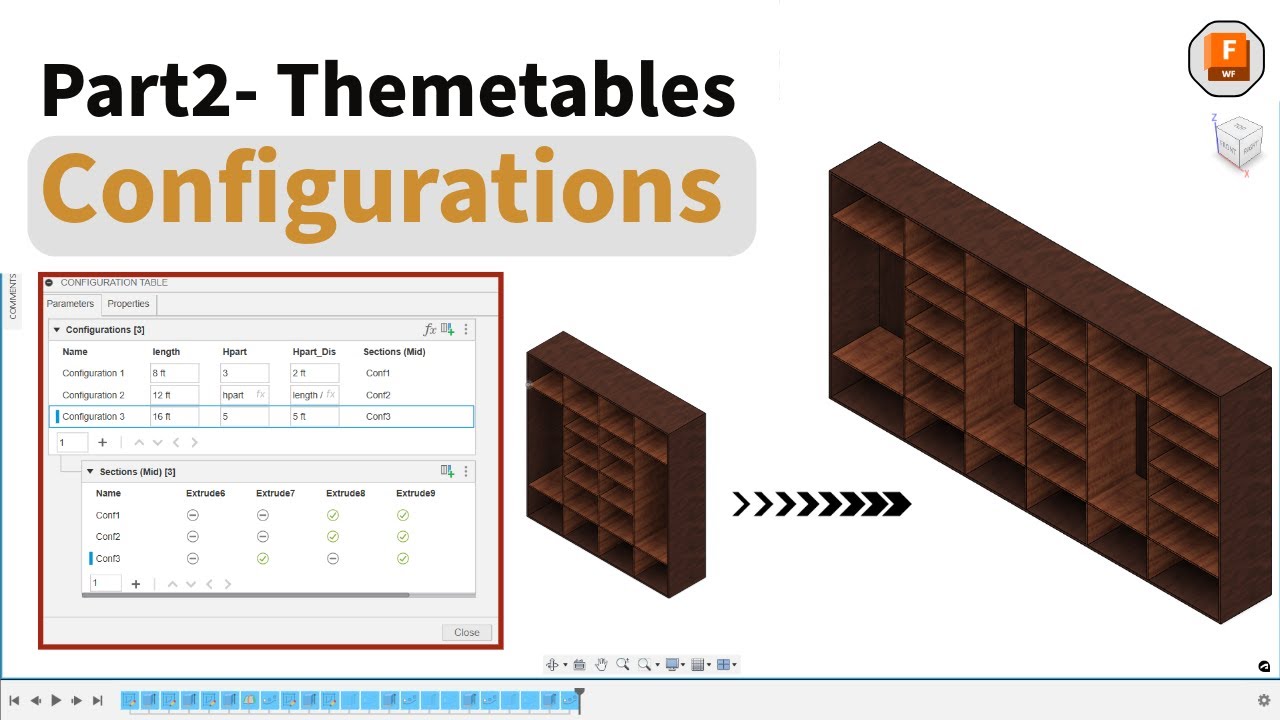 Mastering Configuration Theme Tables in Fusion 360: Customizable ... Mastering Configuration Theme Tables in Fusion 360: Customizable ...