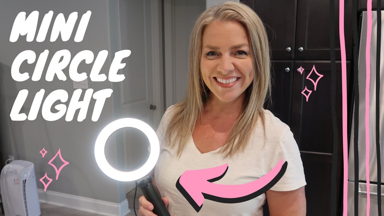 This Mini Circle Light is Portable and Bright / Amazon - YouTube