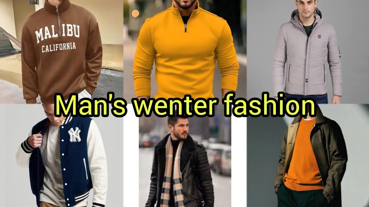 man wenter wear fashion #MensWinterFashion #WinterStyle # ...