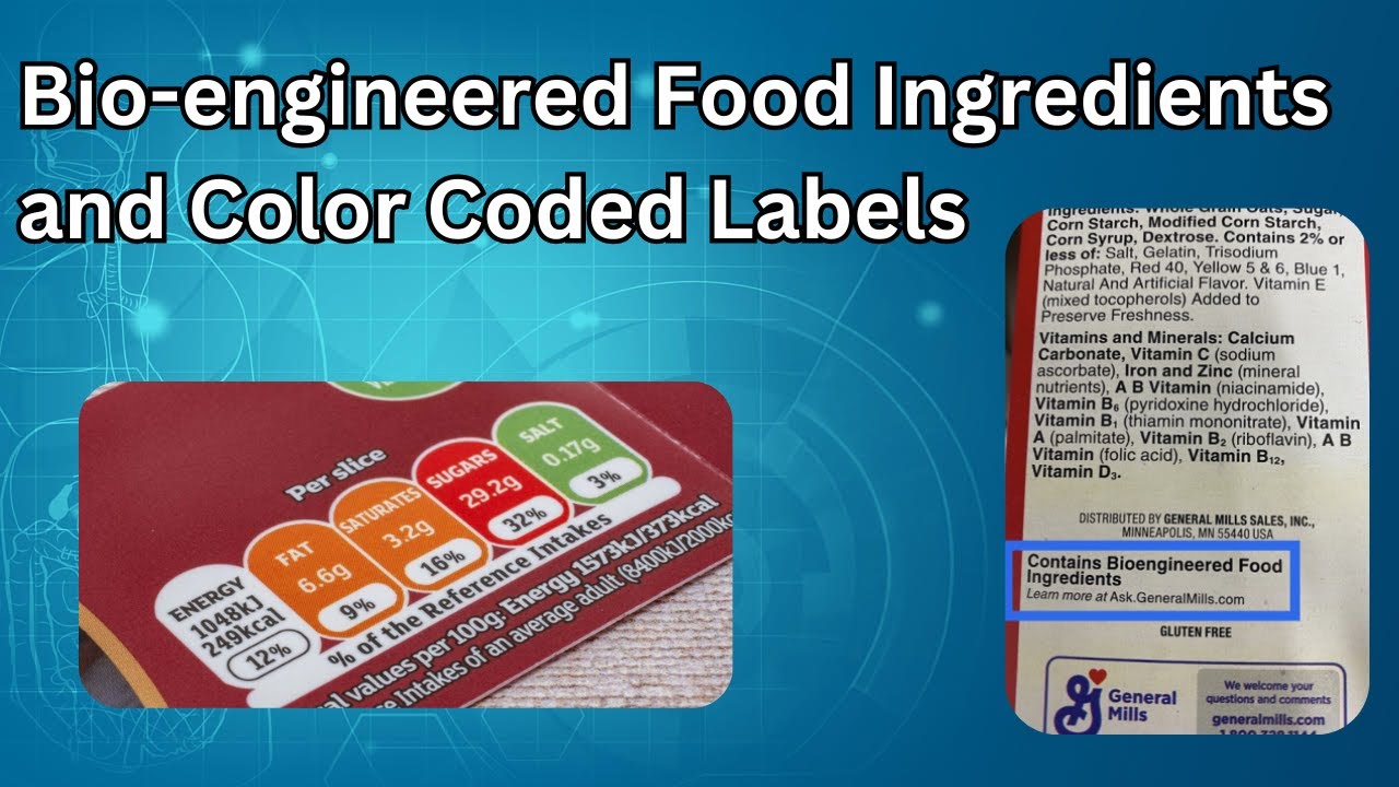 Bio-engineered Food Ingredients and Color Coded Labels - YouTube