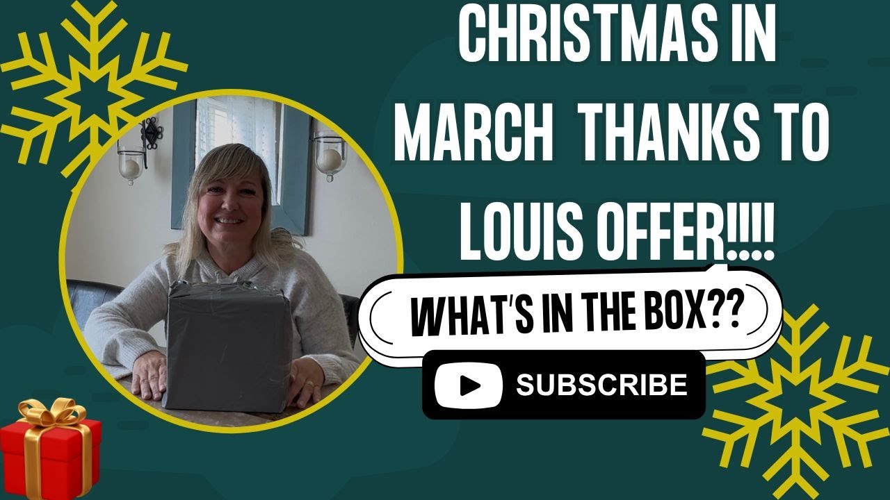 CHRISTMAS IN MARCH THANKS TO @ LOUIS OFFER 🩷🙌💜 - YouTube