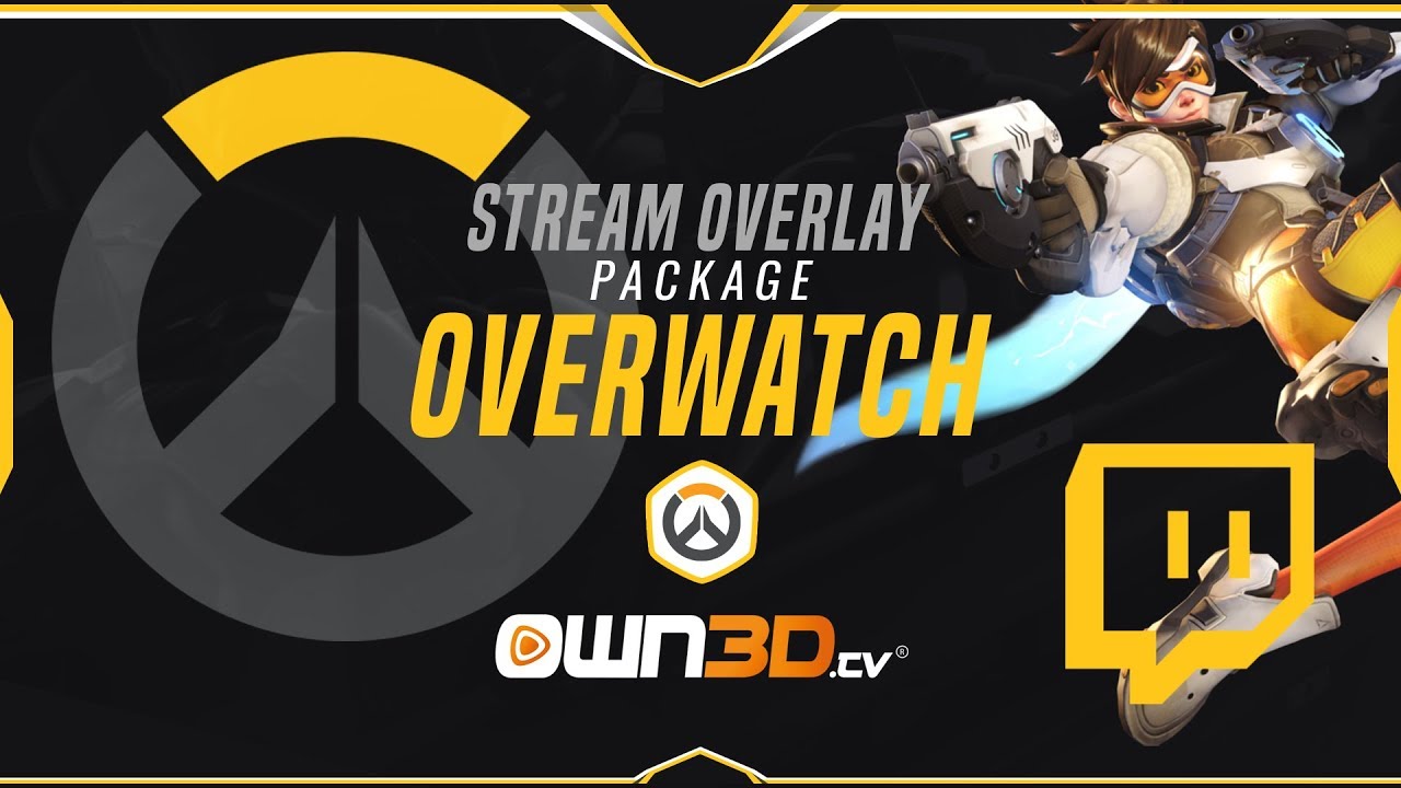 OVERWATCH 🔫 Twitch Stream Overlay Pack | Direct Download | own3d.tv ...