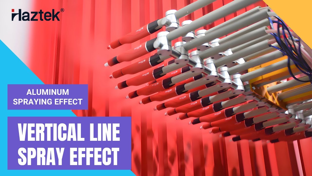 Efficient Vertical Aluminum Coating Line by Haztek - YouTube