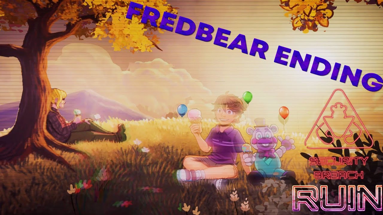 Five Nights At Freddy's: Security Breach Ruin DLC "Fredbear Ending" PS5 ...
