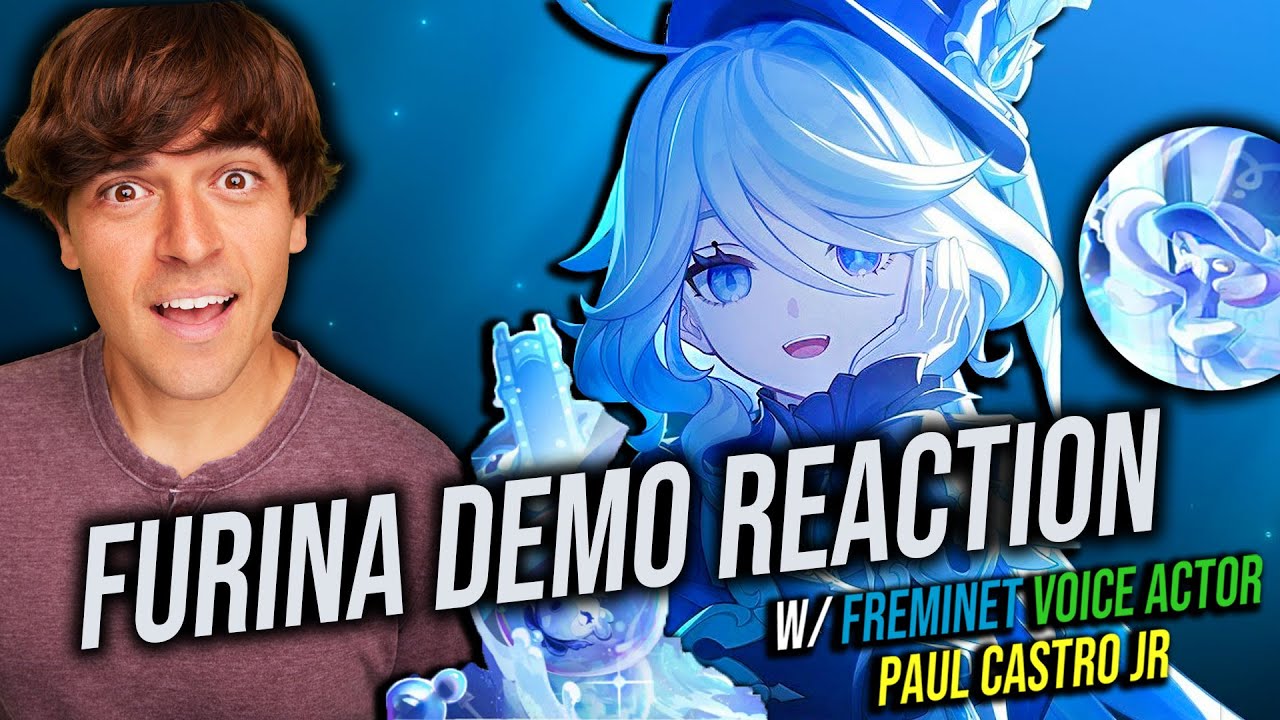 Furina Character Demo REACTION | Genshin Impact 4.2 | w/ Freminet VA ...
