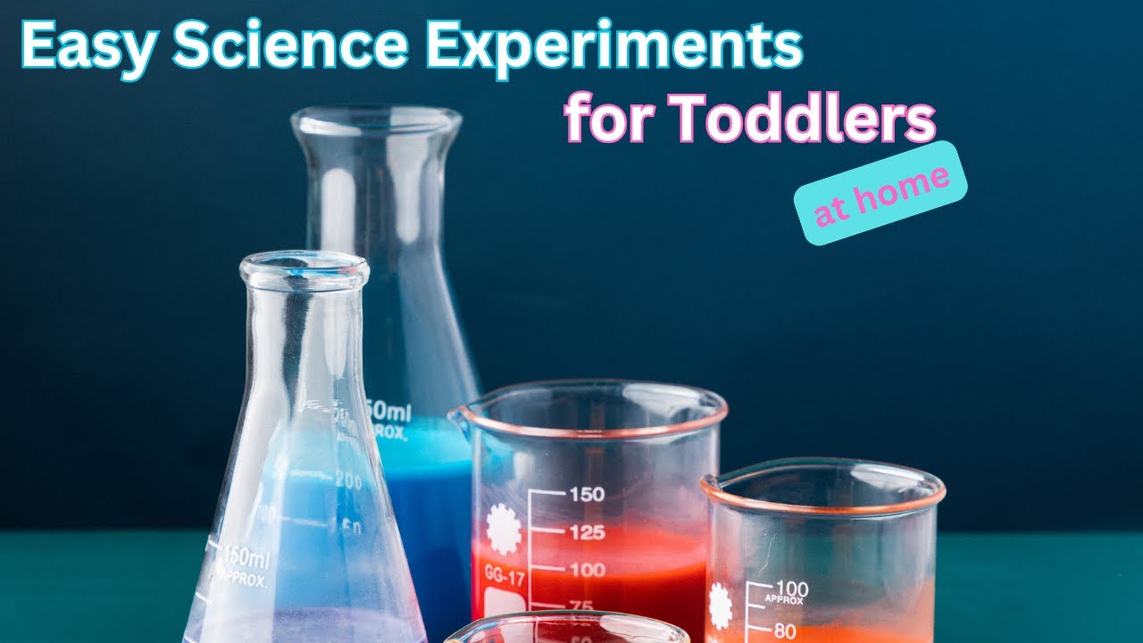 Live! Science experiments with Toddler at home | Ethan doing science experiments - YouTube