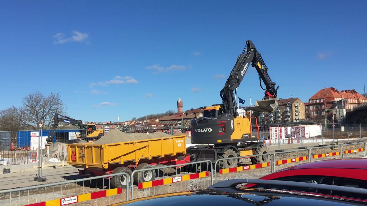 Stora maskiner @ Bygge KILEN - Ronneby (Fridhemsvägen) - 2019-03-21 ...