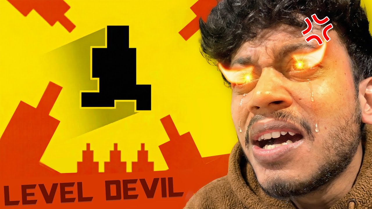 This Game made me RAGE so HARD : LEVEL DEVIL 😡 - YouTube